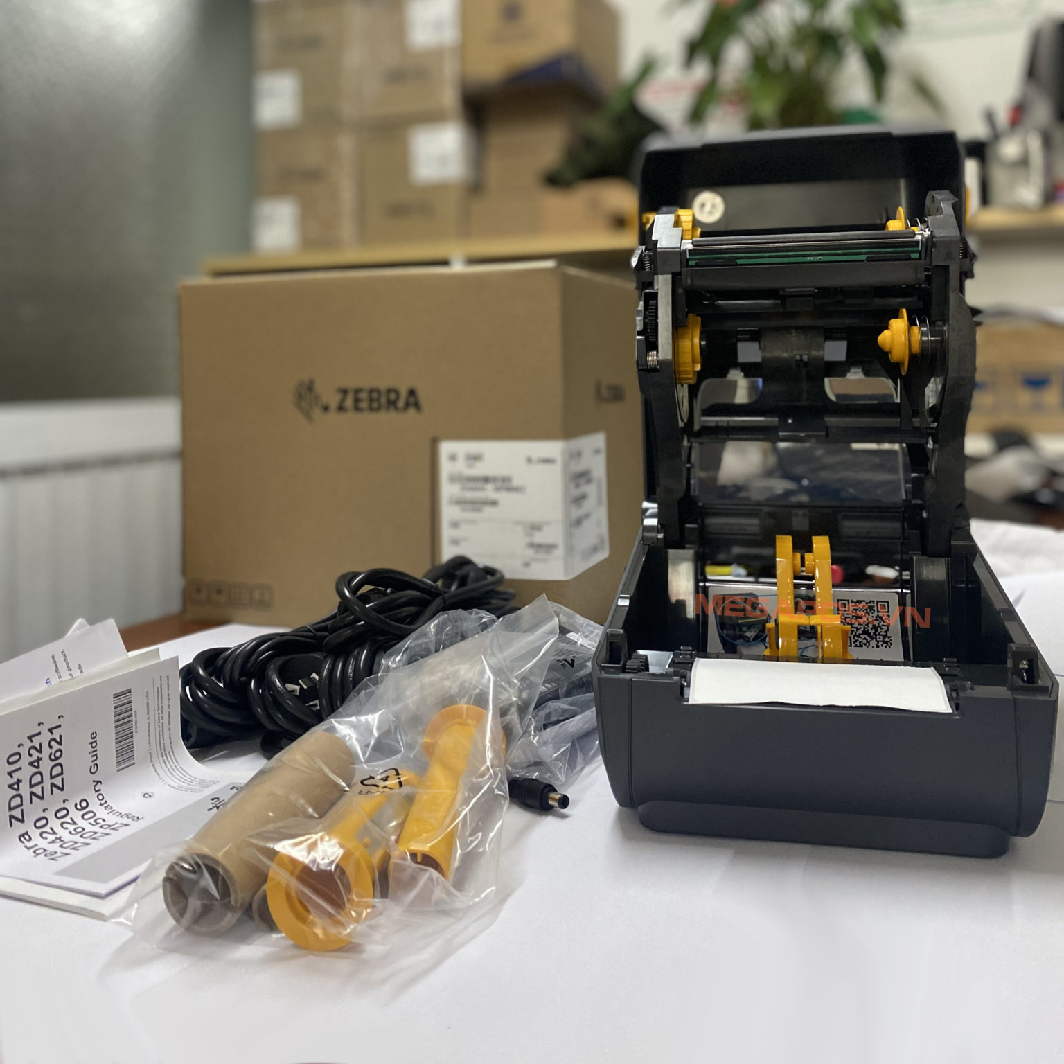 Máy In Mã Vạch ZEBRA ZD421 - MEGAPOS.VN